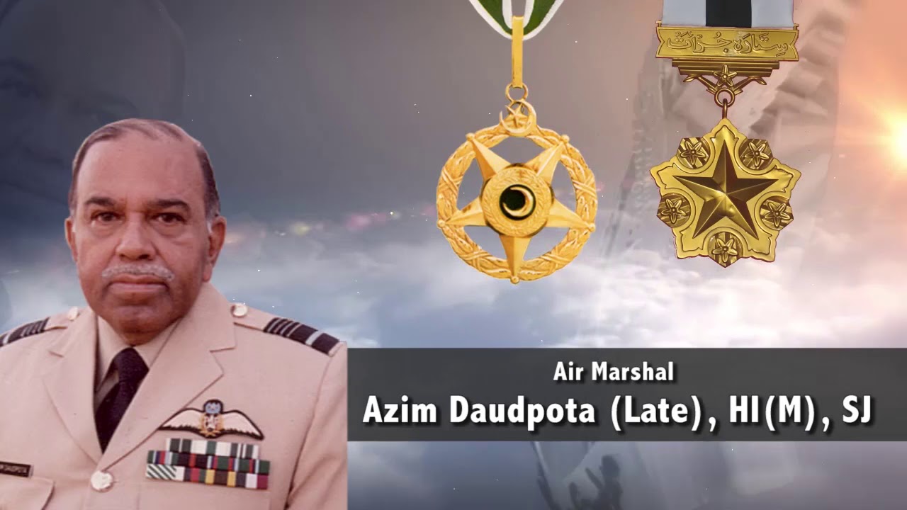 AIR MARSHAL AZIM DAUDPOTA (LATE),HI(M),SJ | PAF DOCUMENTARY | - YouTube
