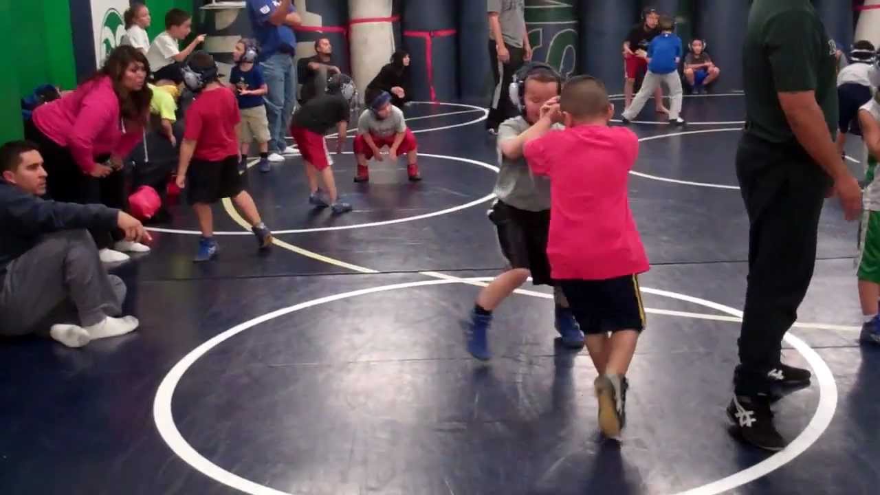 Dominic Compton vs Jake Baca at Rio Rancho Junior Wrestling Practice ...