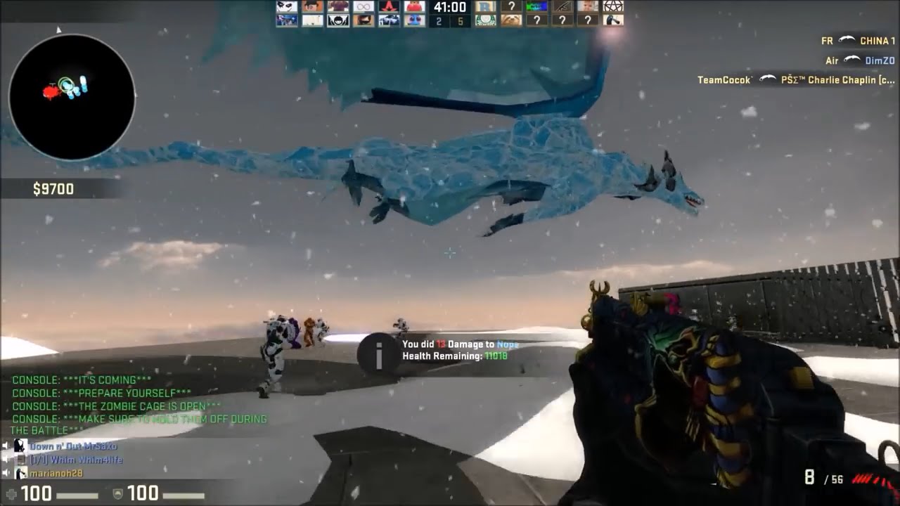 CS:GO - Zombie Escape Mod - ze_frostdrake_tower_v1 - GFL - YouTube