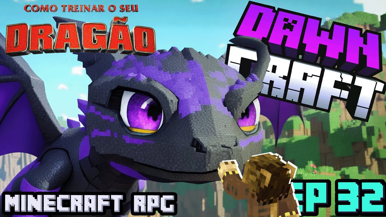 Como treinar seu DRAGÃO - Minecraft RPG Ep. 32 (DawnCraft Mod pack ...