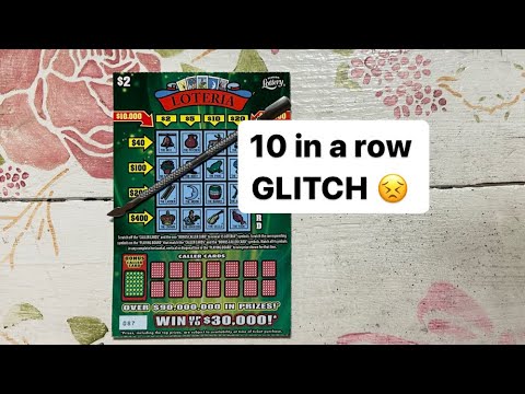 10 in a row $20 session Florida lottery scratch off tickets scratchers ...