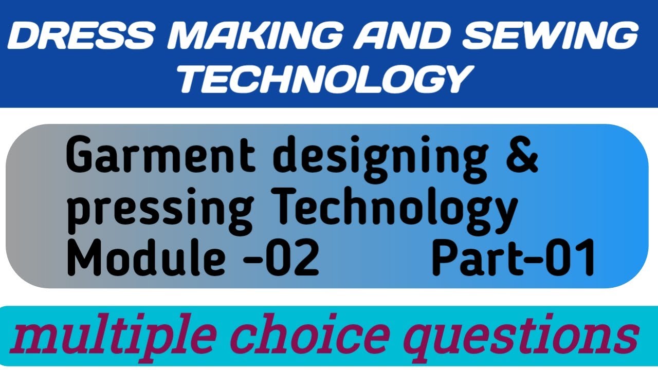 #Garment Designing and Pressing #part-01 ITI/Cits dress making, sewing ...