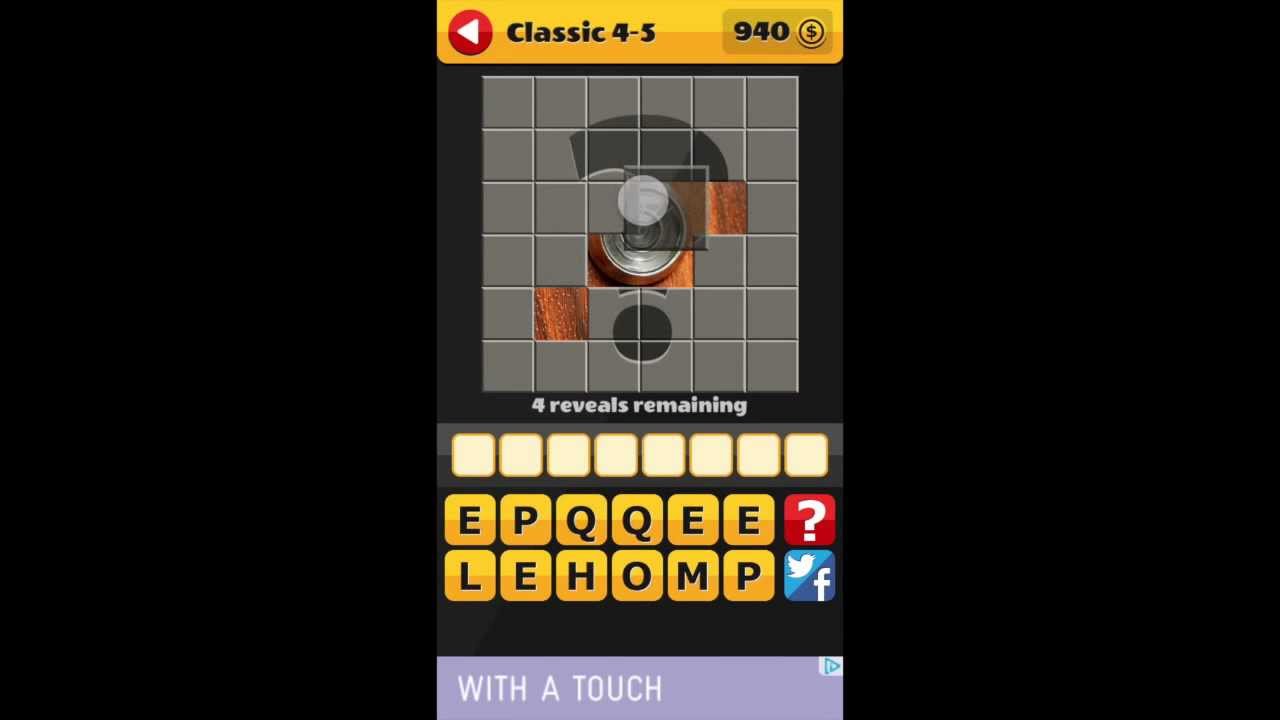 What's The Picture? Level 4-5 Walkthrough Answers - YouTube