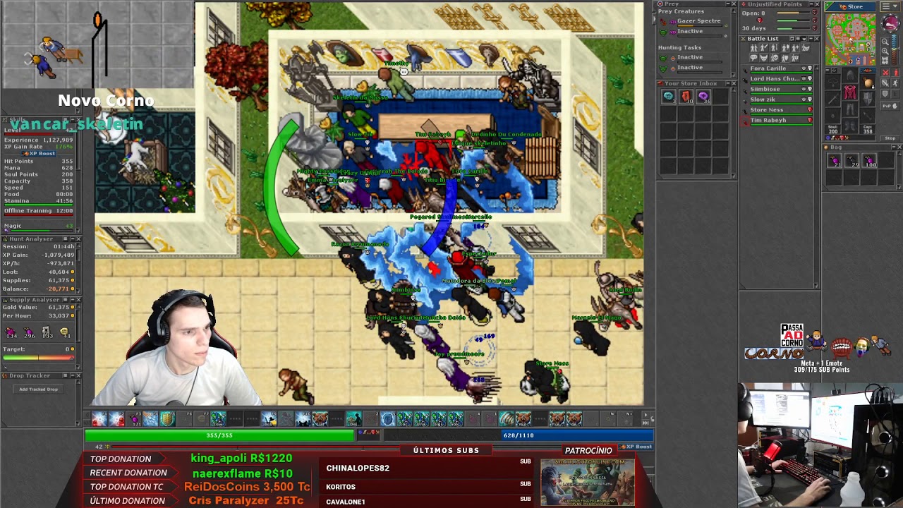 Tibia Twitch Clips - Diário 29/12/19 #50 - YouTube