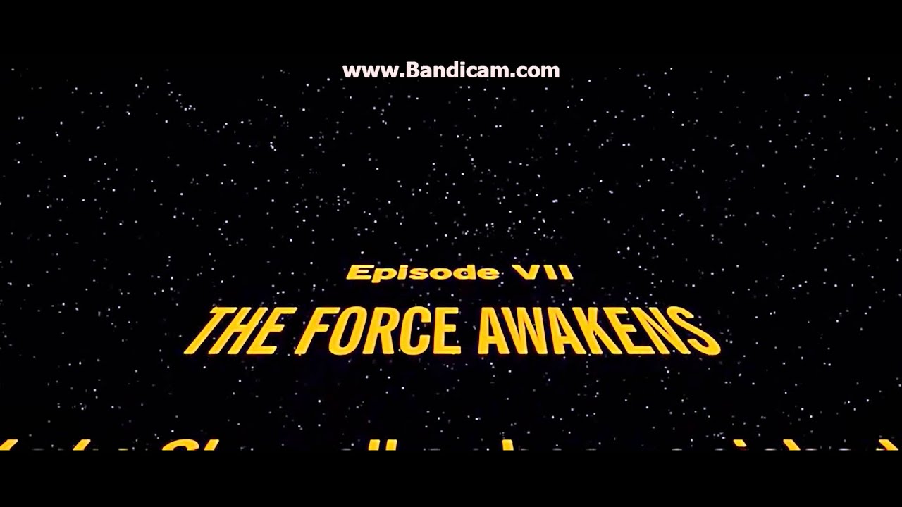 Star Wars The Force Awakens Intro YouTube star-wars-the-force-awakens-intro-youtube
