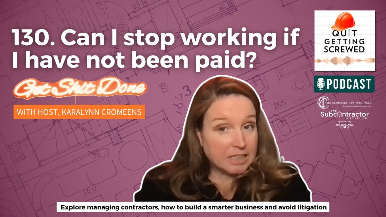 Episode 130: Can I stop working if I have not been paid? - YouTube