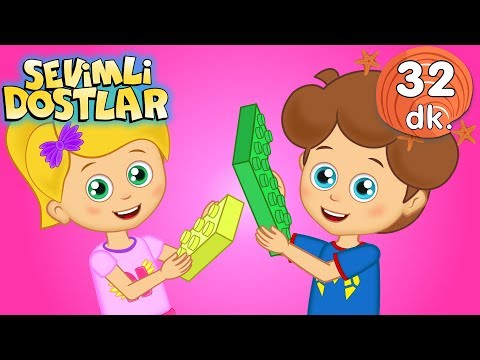 Oyuncak şarkısı ve devamında 30 dk Sevimli Dostlar Bebek Şarkıları | Adisebaba TV Kids Songs