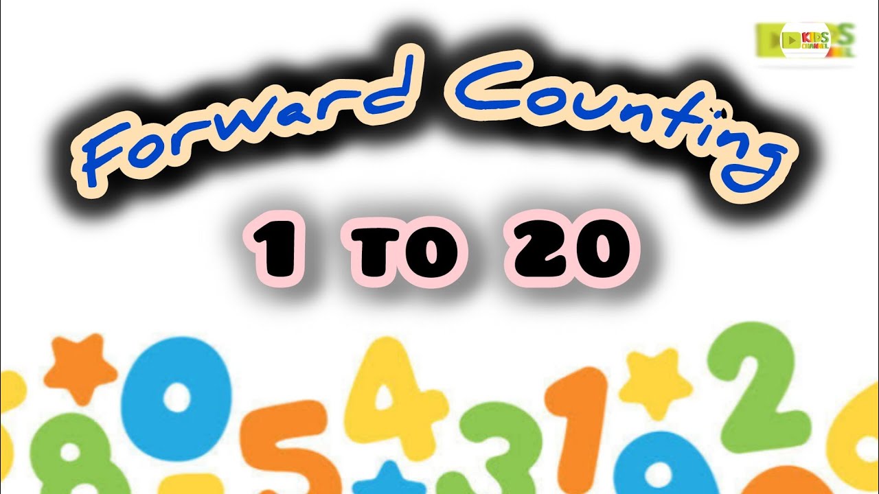 Counting 1 to 20_Number counting | learning video for kid's & preschool ...