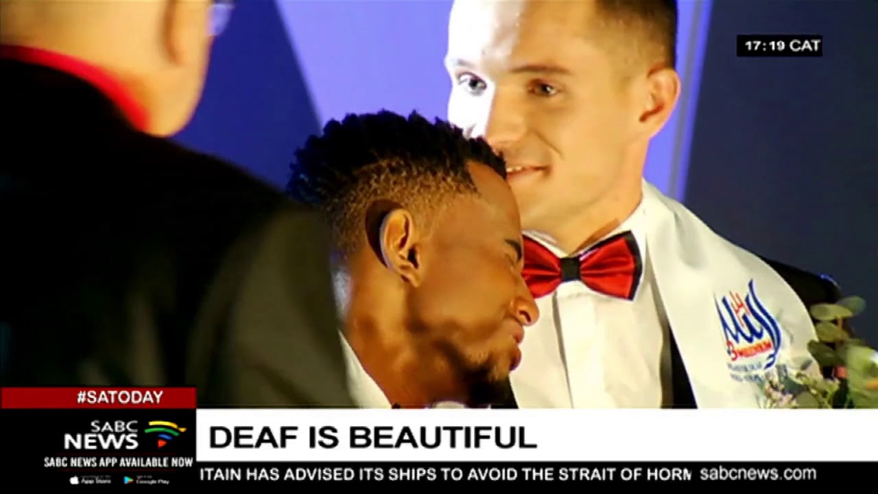 South Africa's Phumelela Mapukata wins Mr Deaf World - YouTube