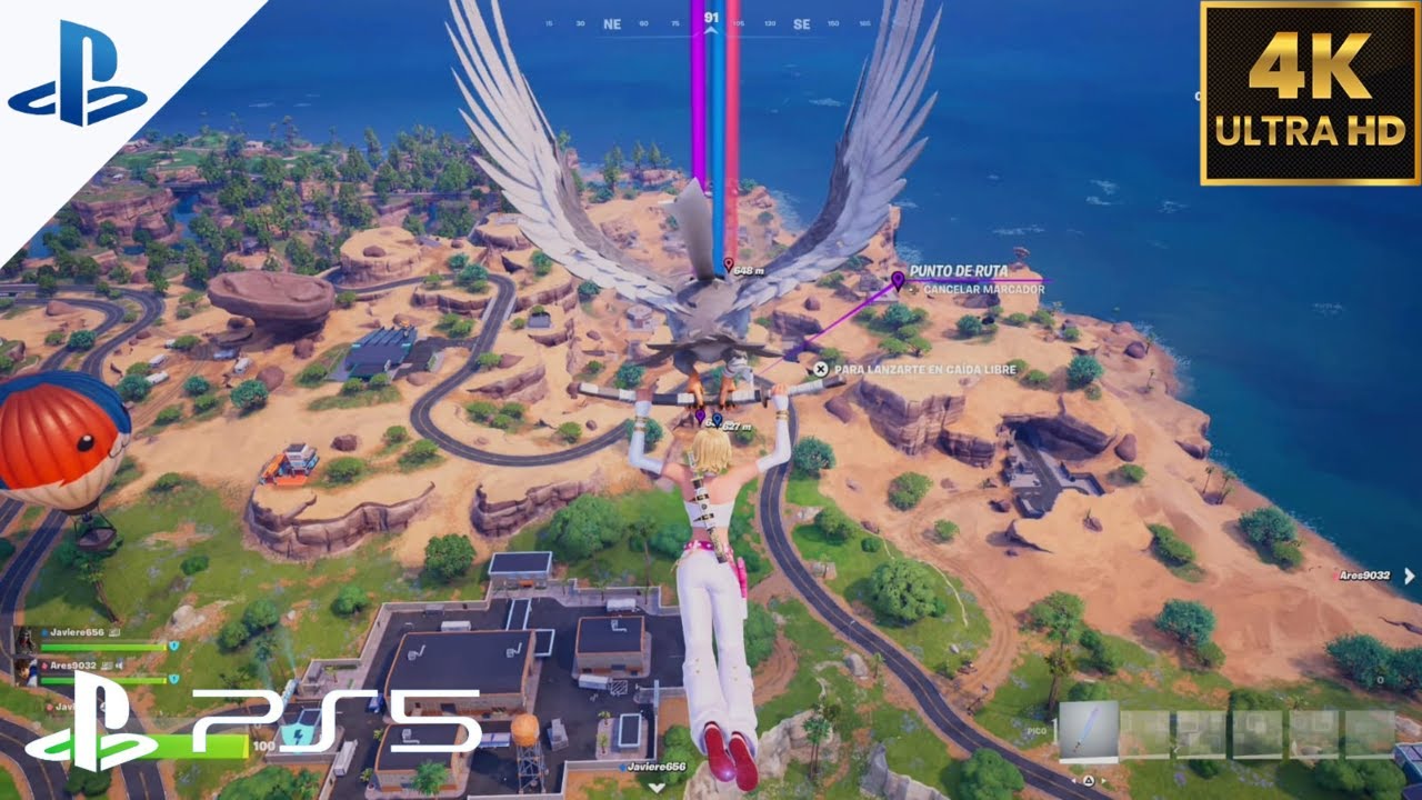 FORTNITE C7 S1 GAMEPLAY CAT HOLLOWAY - YouTube
