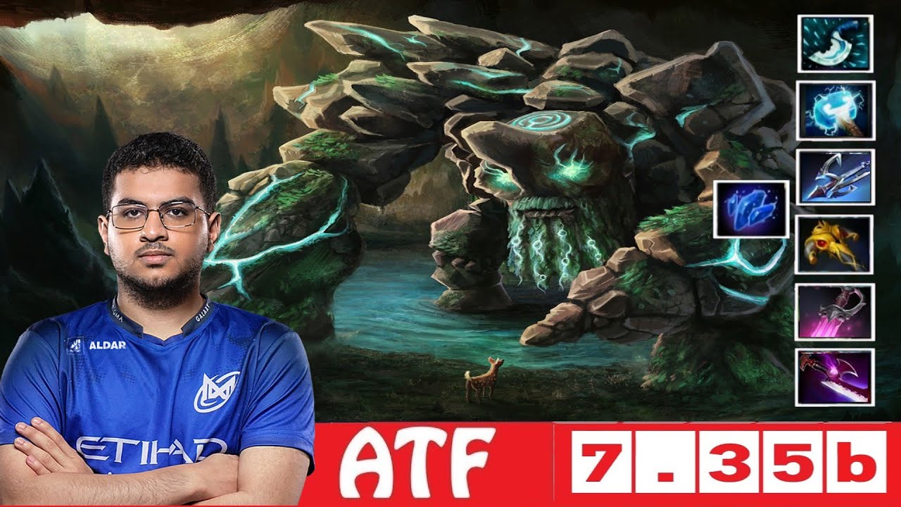 [DOTA 2] ATF the TINY [OFFLANE] [7.35b] - YouTube