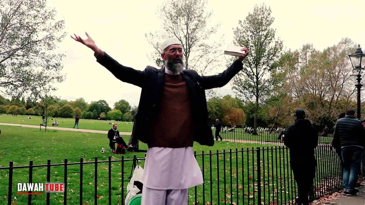 Miracles of Quran | Chacha Usman in Speakers Corner Hyde Park - YouTube