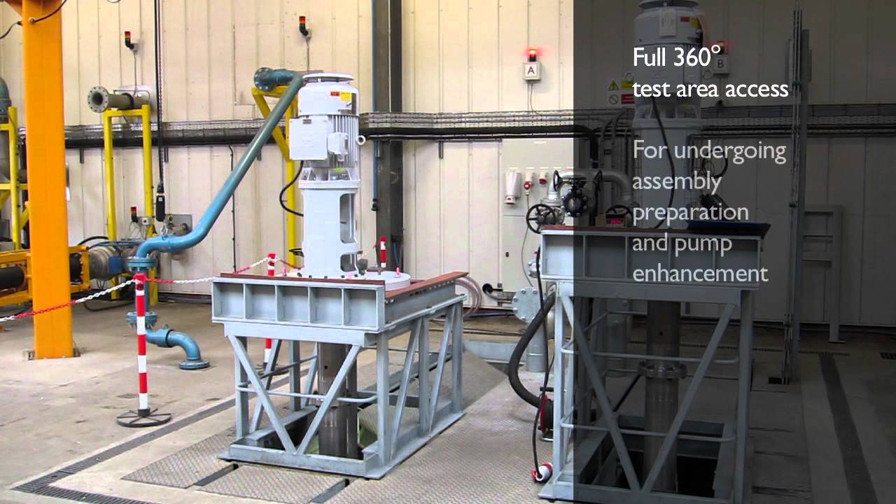 Amarinth API 610 VS4 Vertical Sump Pump Test Facility - YouTube