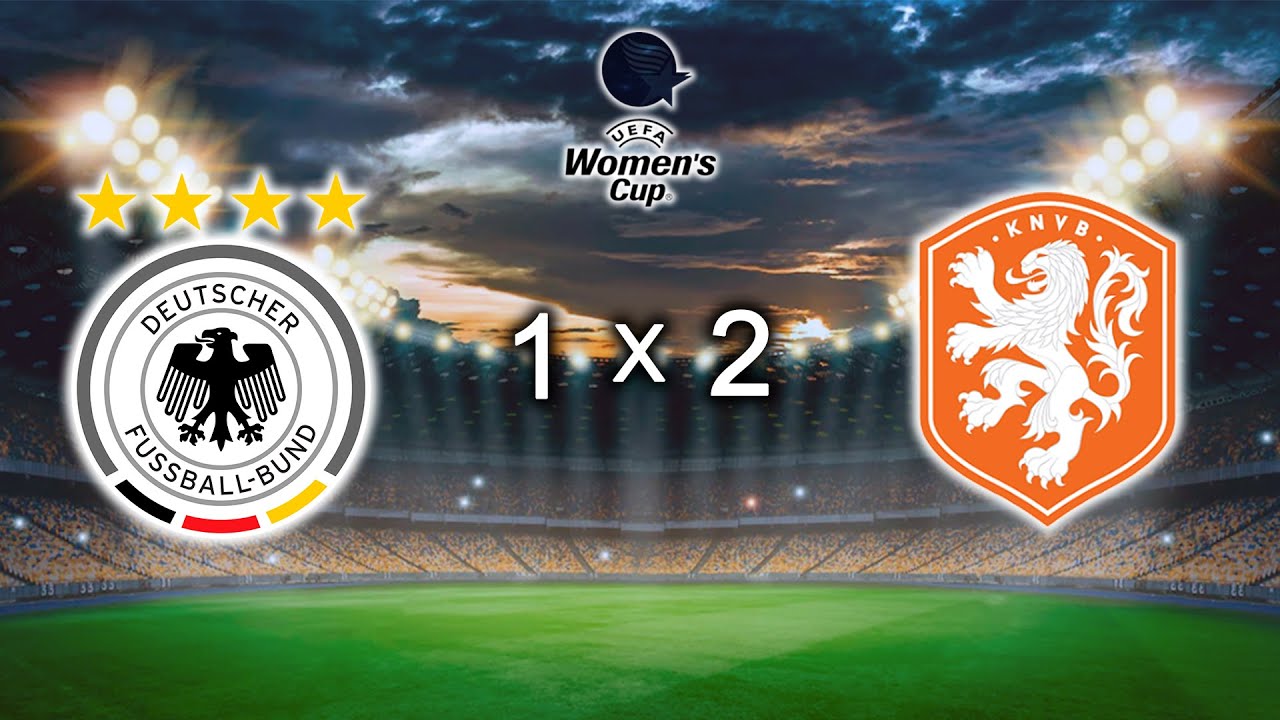 FIFA 22 - Germany x Netherlands | EA Women's World Cup - Semifinals (07 ...
