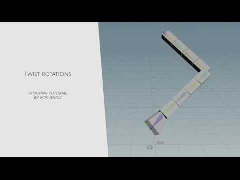 Twist Rotations in Houdini - YouTube