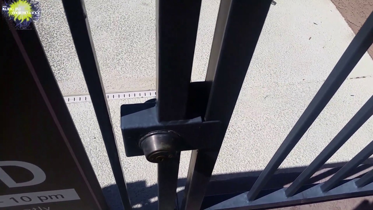 Pool Fence Gate Lock Not Latching Or Hitting At Top Or Bottom How To ...