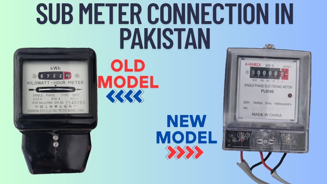 Sub meter connection in pakistani | Sub Meter Connection Ka Asaan ...
