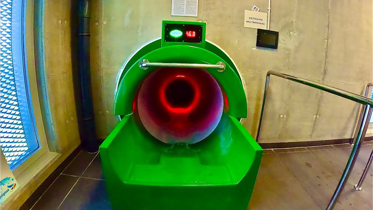 Multimedia Water Slide at Aquapark Koszalin - YouTube