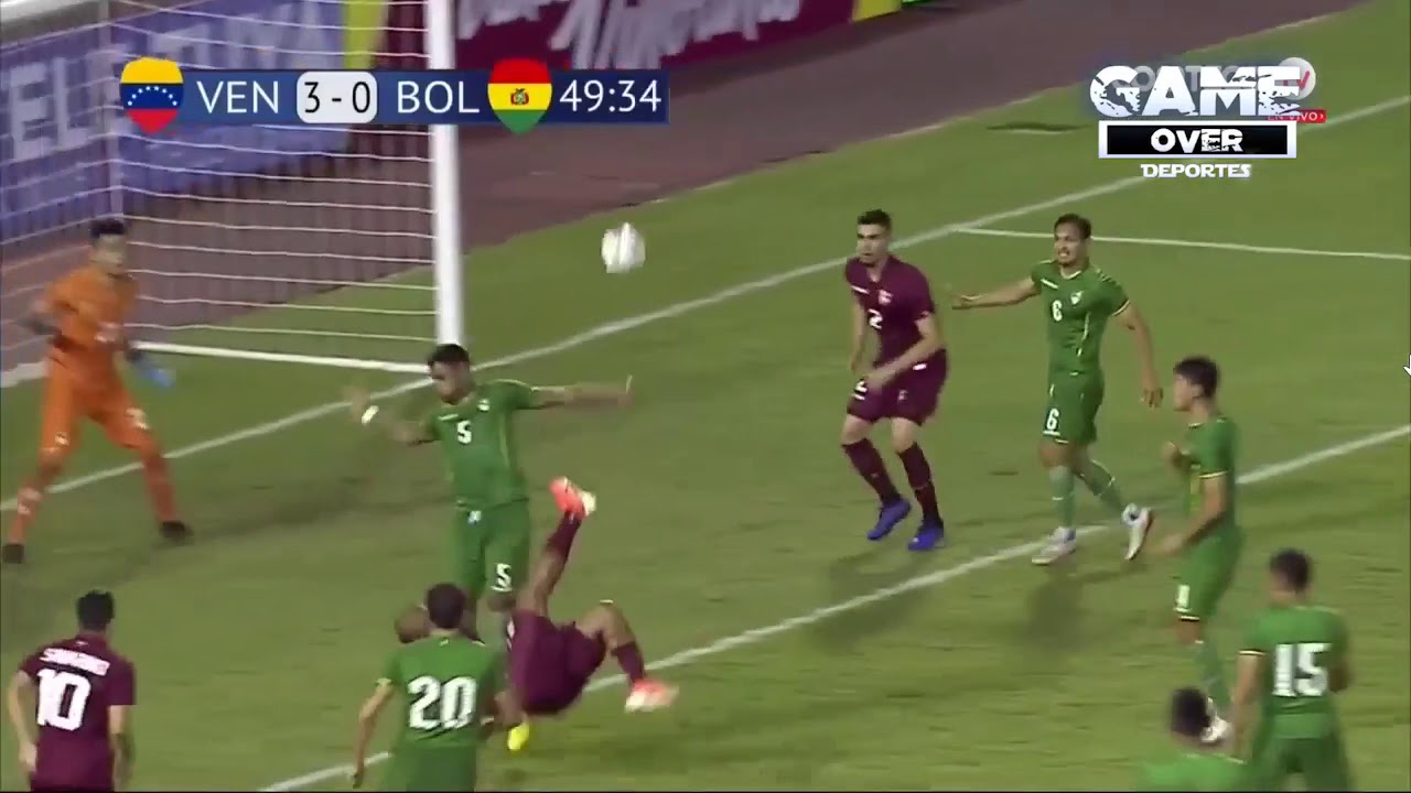 Venezuela 4 vs Bolivia 1 analisis del resumen television boliviana ...