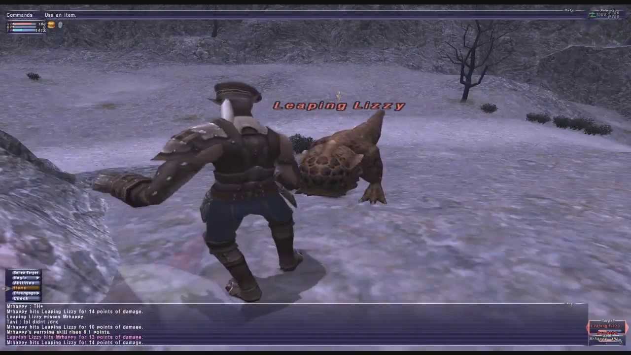 Let's Play FFXI (2014) Part 2 - Quest For Leaping Lizzy Pt2 - YouTube
