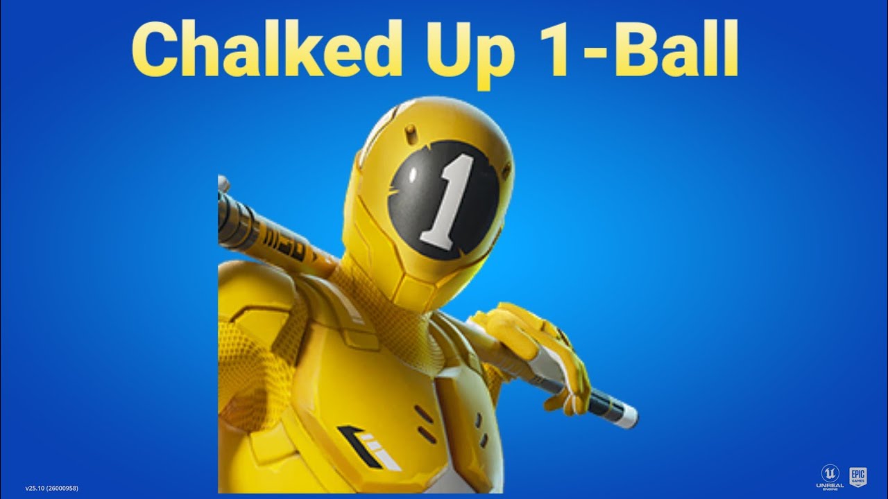 Chalked Up 1-Ball Skin Combo | Fortnite - YouTube