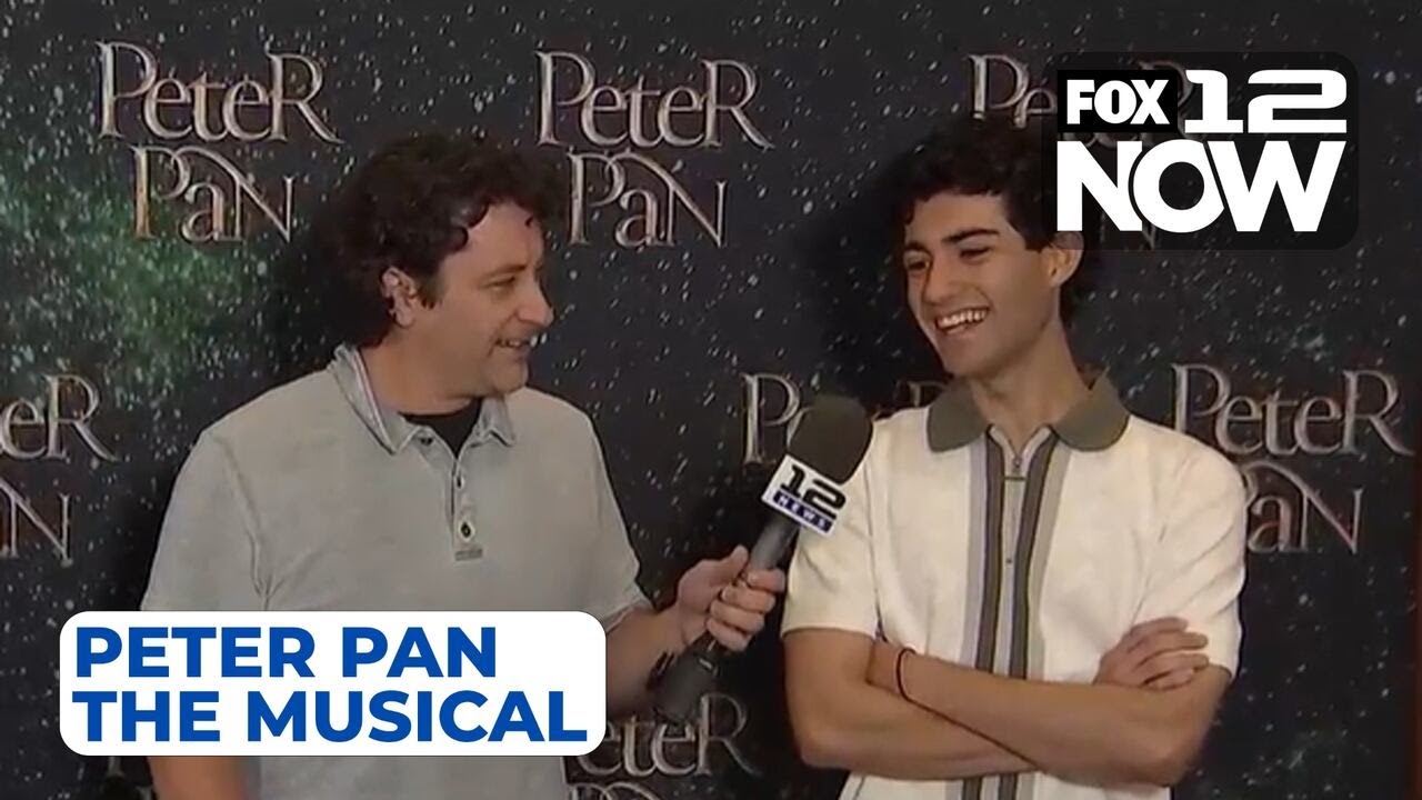 Peter Pan the Musical flies into Portland - YouTube