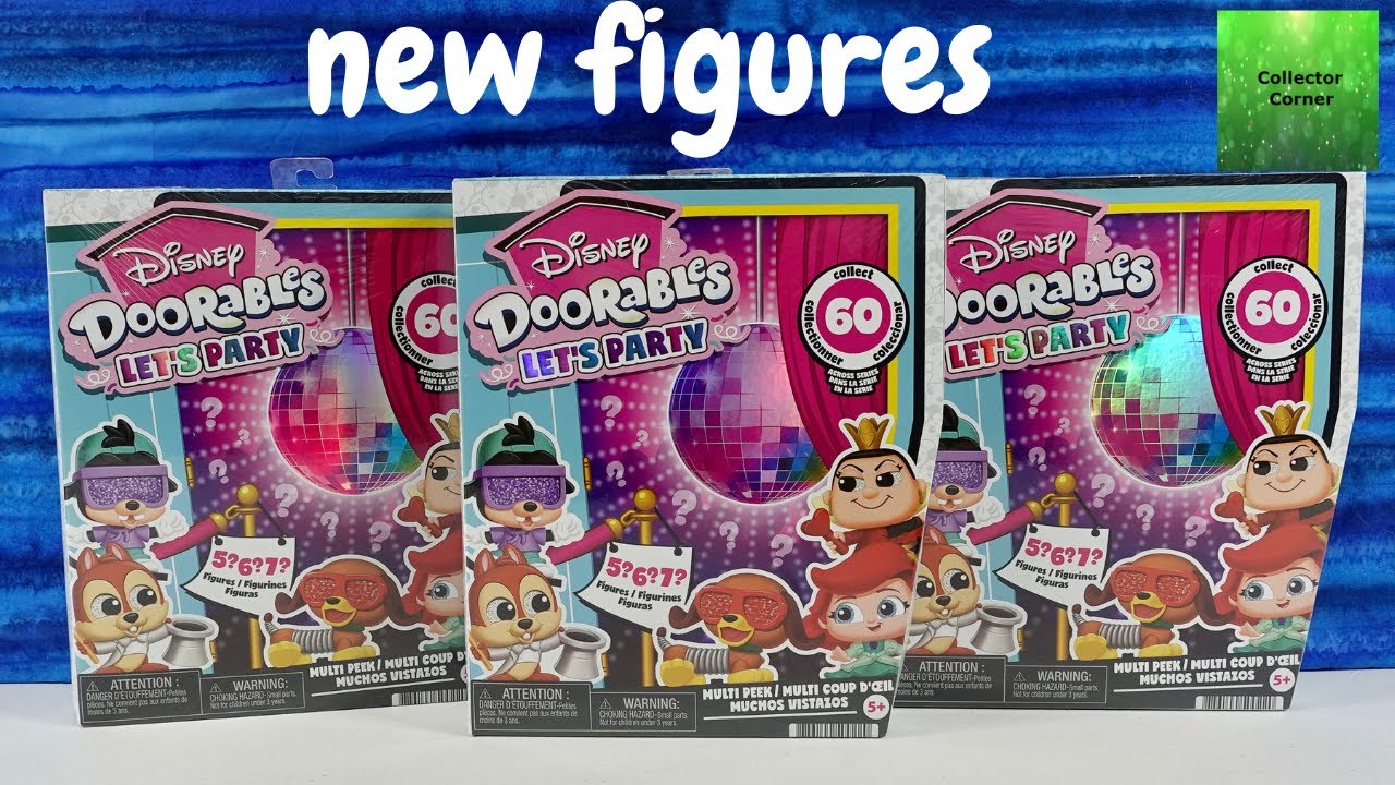 Let's Party Disney Doorables Blind Box Multi Peek Figure Unboxing ...