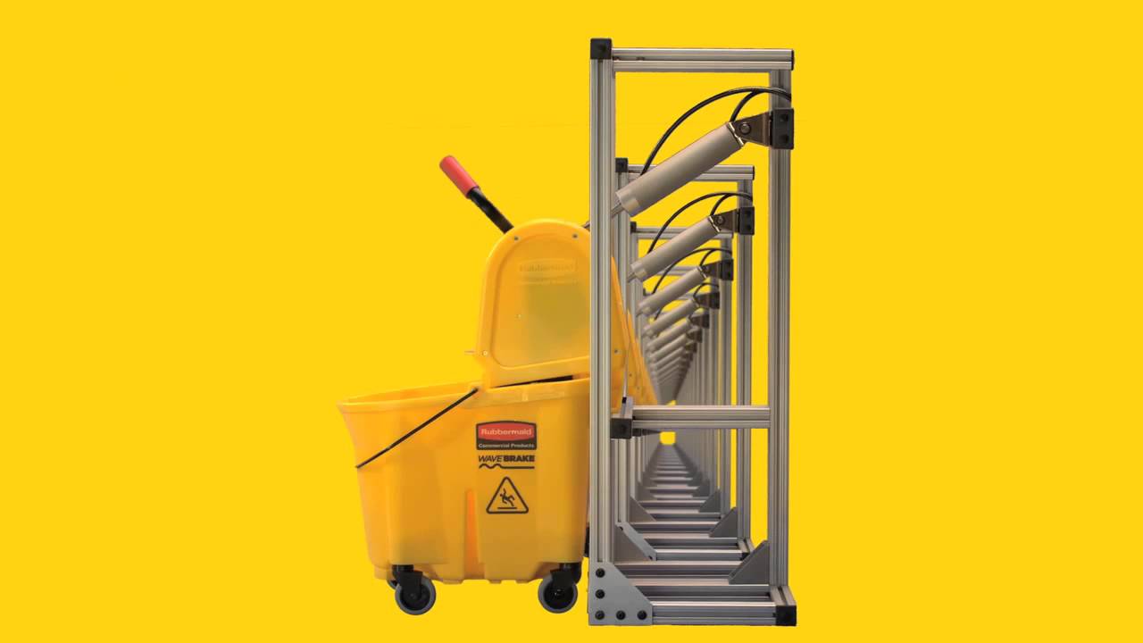 WaveBrake Mop Bucket Features and Benefits - YouTube
