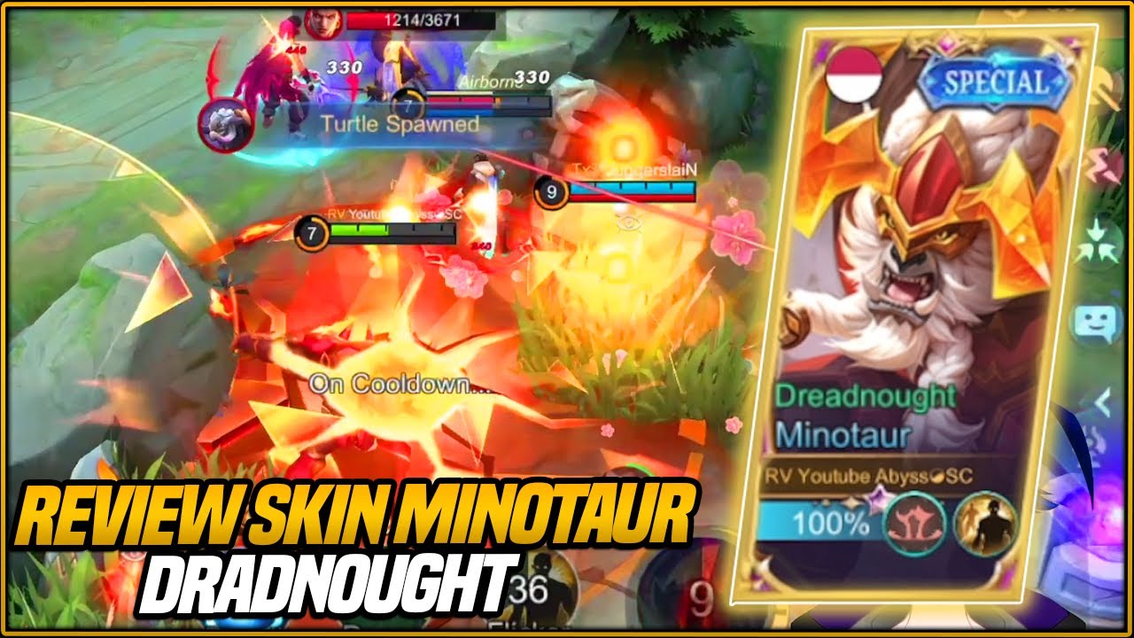 REVIEW SKIN MINO SPECIAL - DREADNOUGHT - YouTube