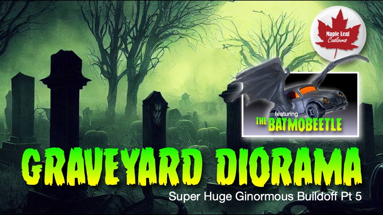 I made a tabletop graveyard diorama | SHGBO Pt 5 - YouTube