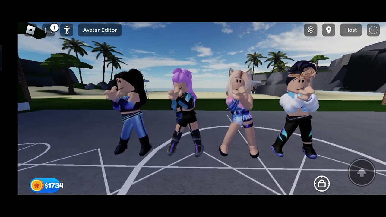 ROBLOX (KPOP RH DANCE STUDIO) - (KDA MORE) - (KAI'SA,EVELYNN,AHRI AND ...