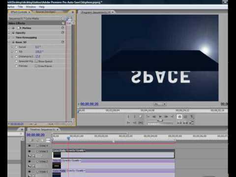 Creating Reflection effect in Adobe Premiere Pro - YouTube