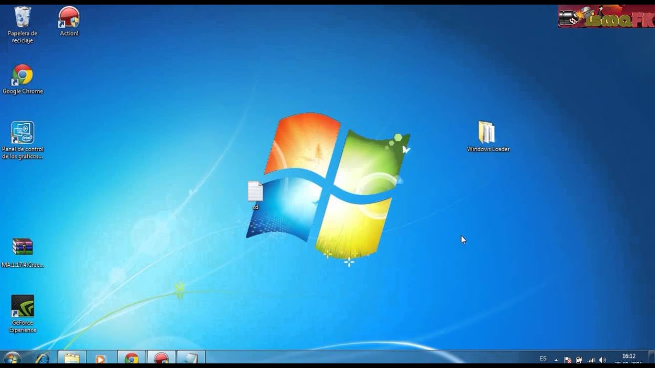 Como activar windows 7 - windows 7 loader - MEGA - YouTube