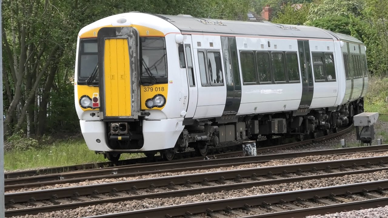 Class 379's at Retford! (With 37611). - YouTube