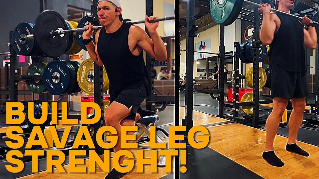LEG POWER WORKOUT ⚡ Build Savage Strength & Explosive Speed 🏋️‍♂️🔥 # ...
