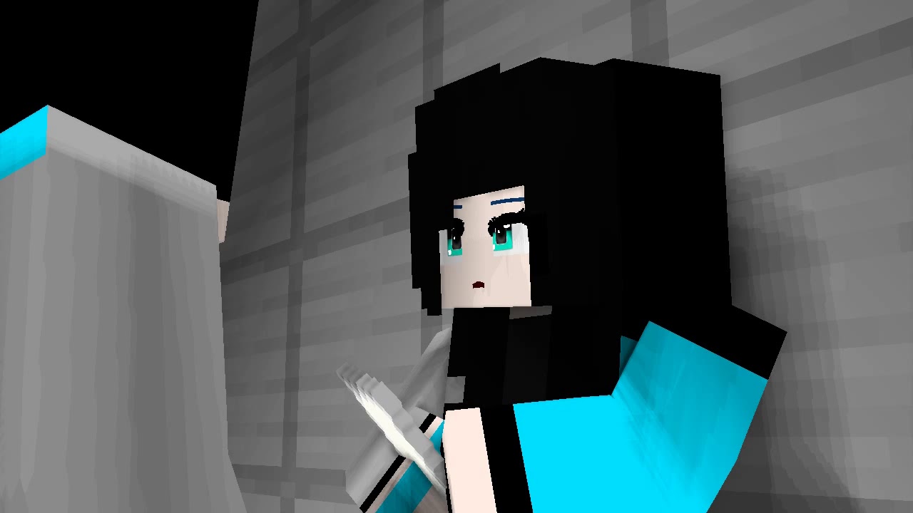 minecraft animation kiss - YouTube