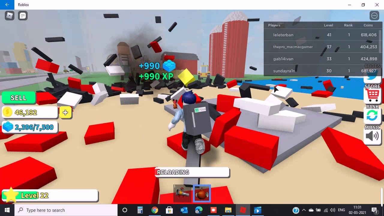 I playing destruction simulator - YouTube