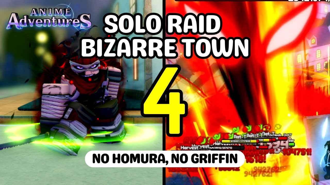 (Stain) Solo RAID Act 4 BIZARRE TOWN with 250% Buff in Anime Adventures ...