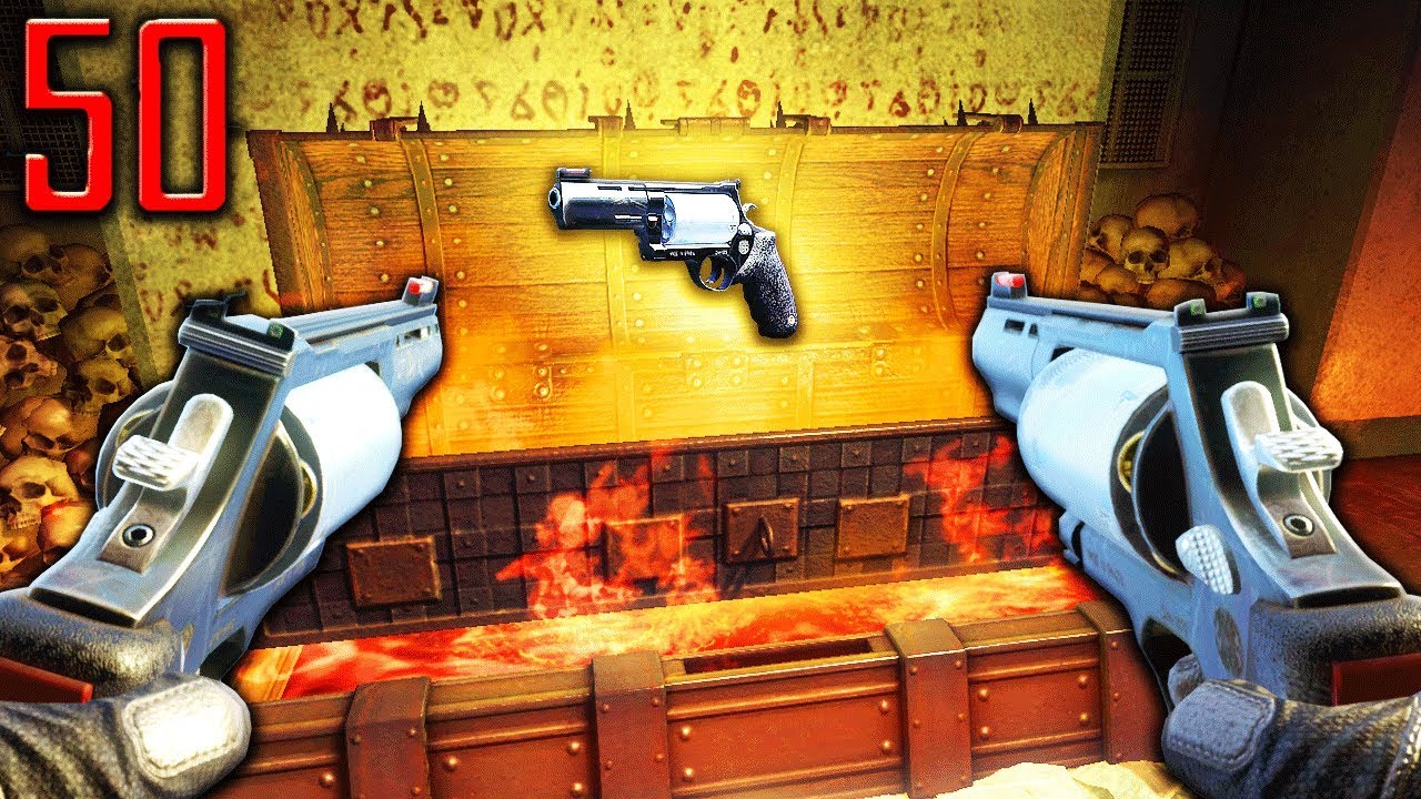 GETTING ROUND 35 USING PISTOLS ONLY... MOB OF THE DEAD CHALLENGE ...