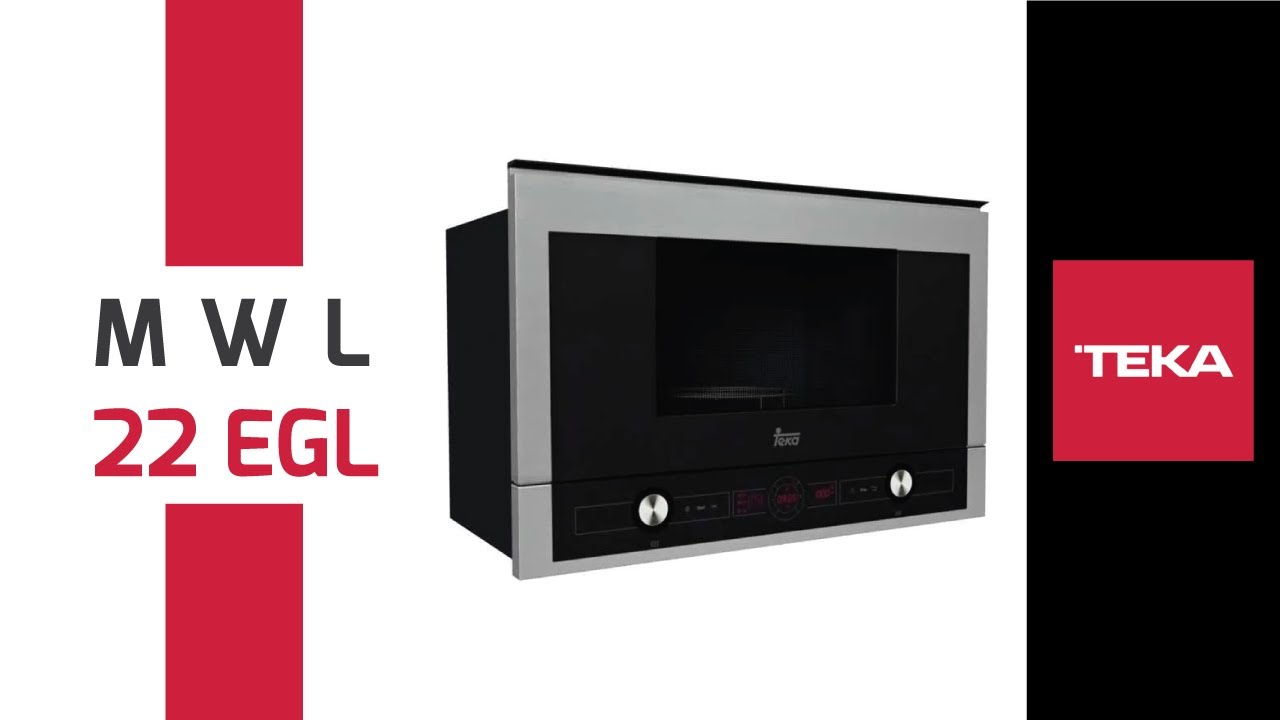 Teka Microwave Ceramic Base MWL 22 EGL Built in - YouTube