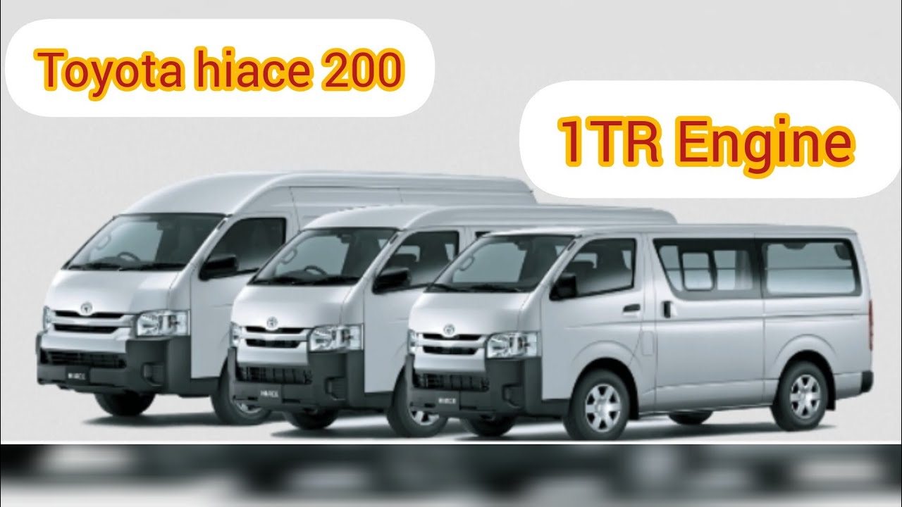 how to Toyota hiace 1TR - YouTube