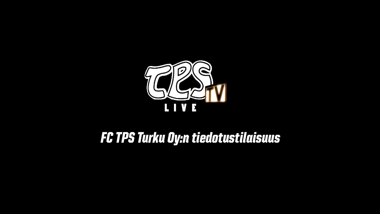 FC TPS Turku Oy:n tiedotustilaisuus 4.11. - YouTube