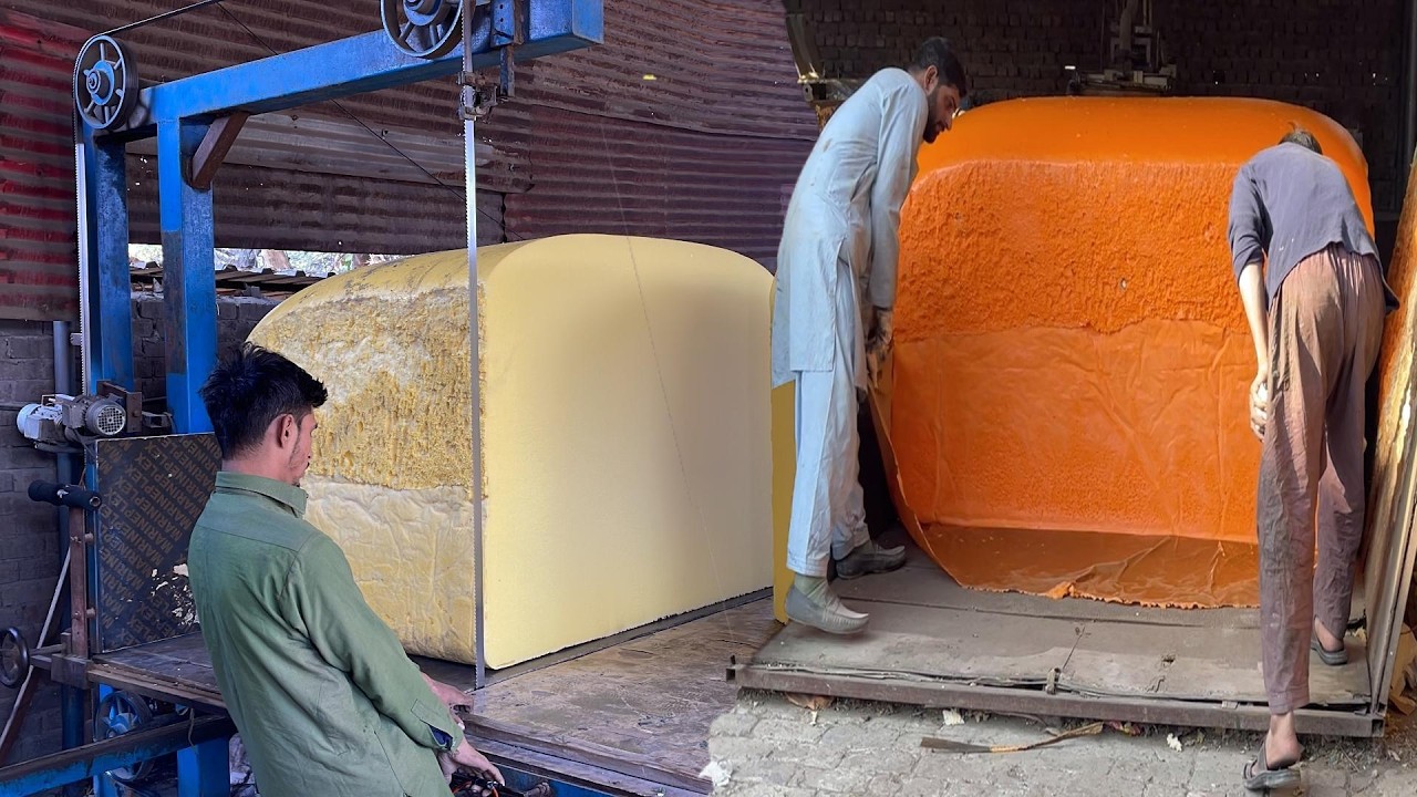 Most Interesting Traditional Process of Making Foam Like Soft Cakes ...