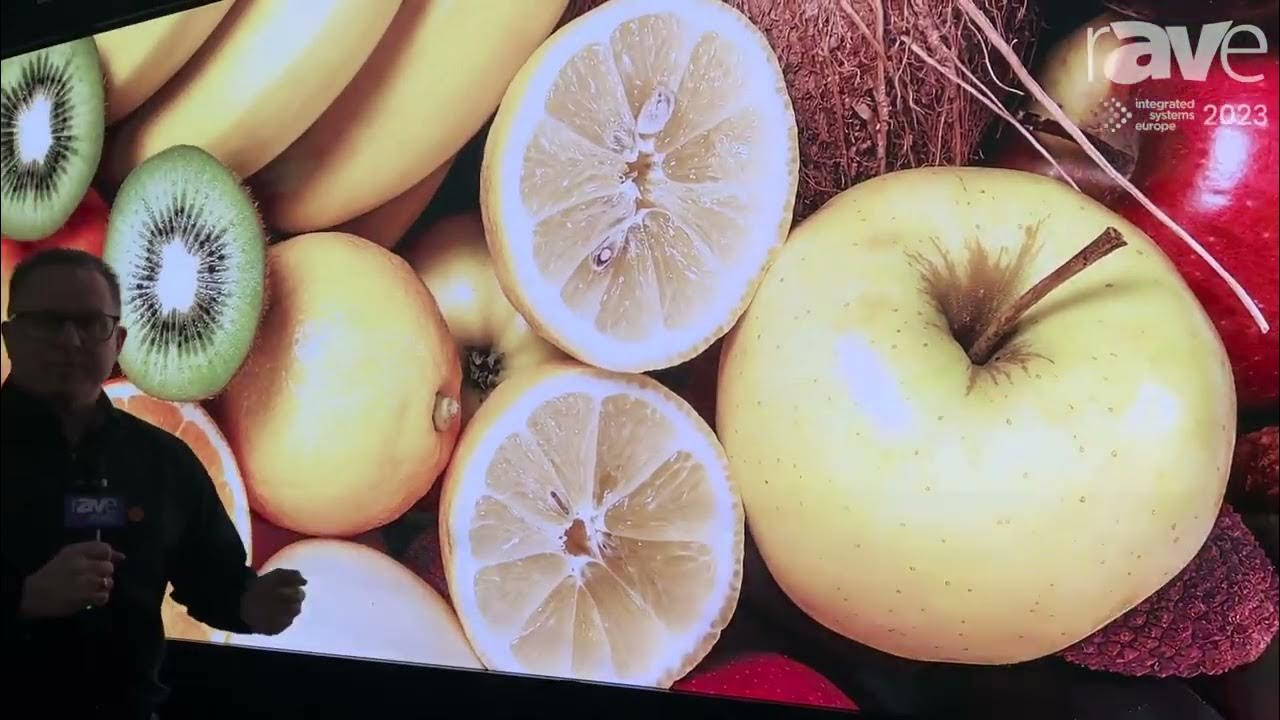 ISE 2023: Absen Shows Off Clear Cobalt CL1.2 V2 8K Widescreen Flip-Chip COB dvLED Display - YouTube