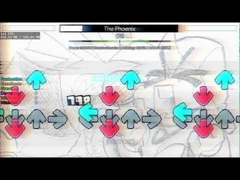 The Phoenix Modchart FNF (preview) - YouTube