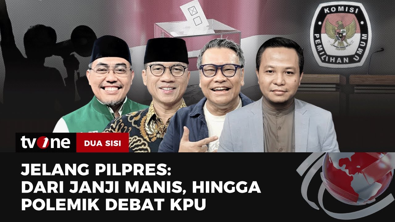 [FULL] Jelang Pilpres: dari Janji Manis, hingga Polemik Debat KPU | Dua Sisi tvOne - YouTube