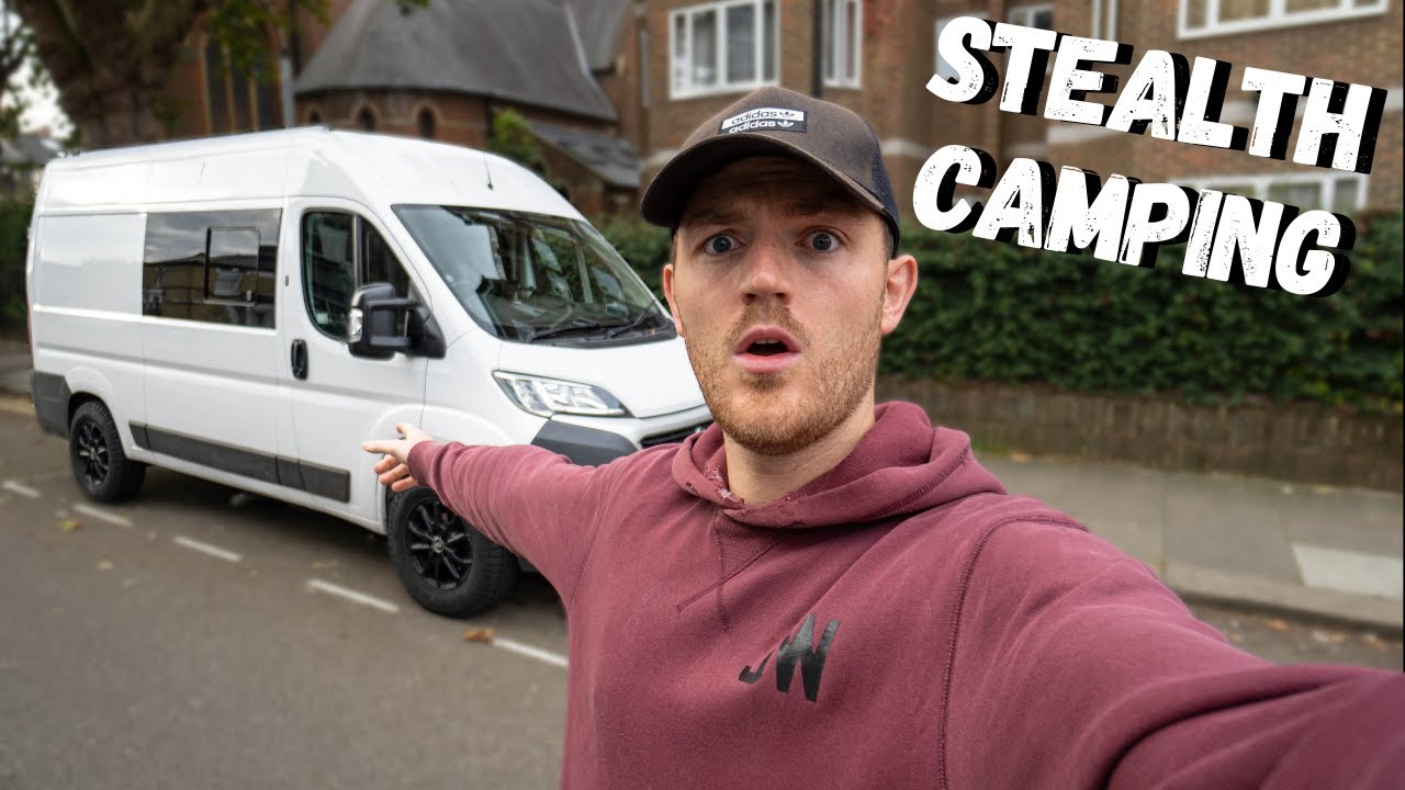 LONDON STEALTH CAMPING | Van Life in the City - YouTube