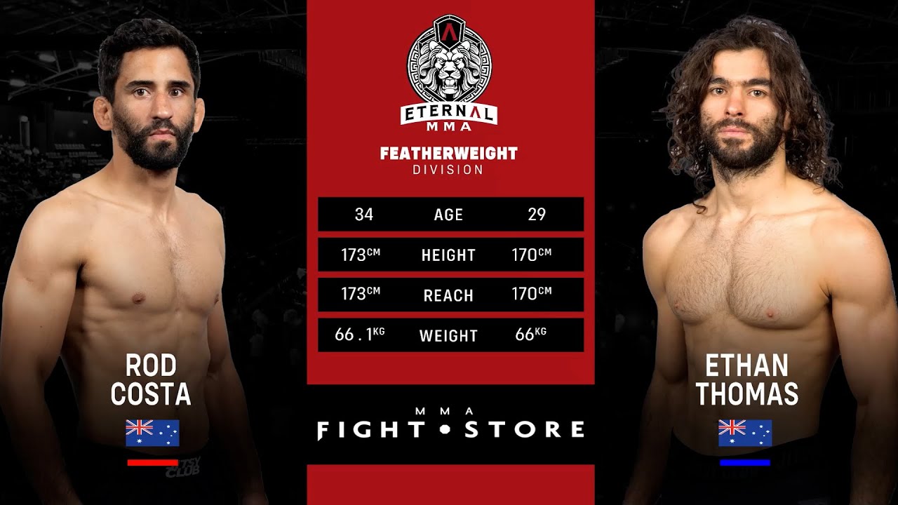 Eternal MMA 78: Rod Costa VS Ethan Thomas | FULL FIGHT - YouTube