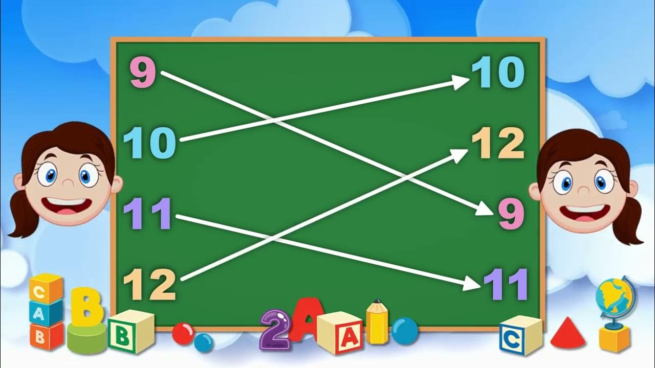 123 matching | 1 to 20 match the same numbers | worksheets for kids ...
