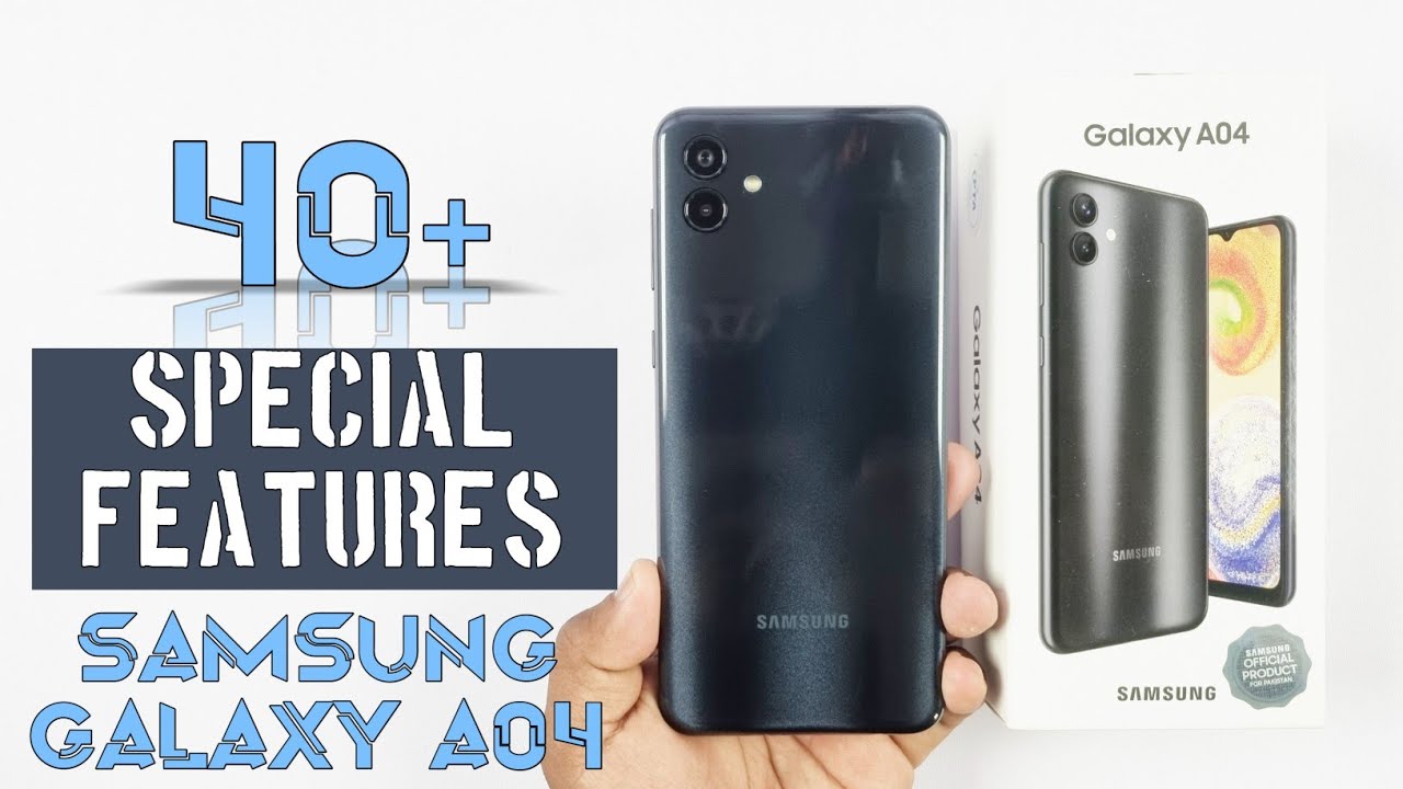 Samsung Galaxy A04 Tips & Tricks | 40+ Special Features You Must Know ...